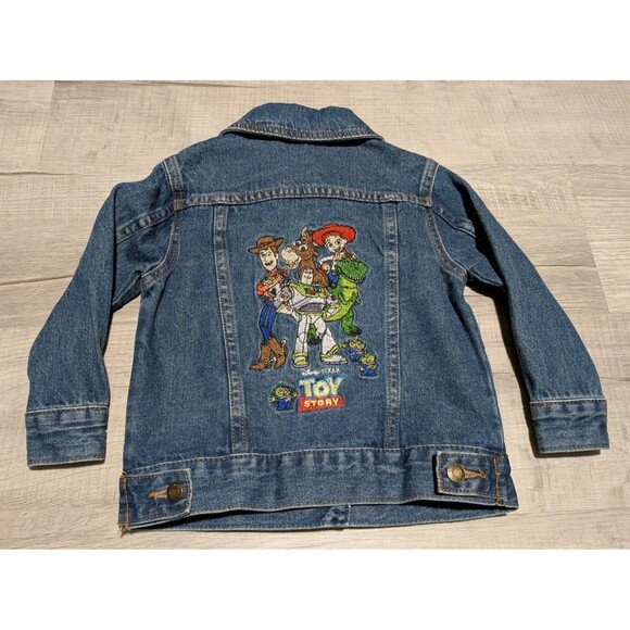 Disney | Jackets & Coats | Disney Store Toy Story Denim Jean Jacket ...